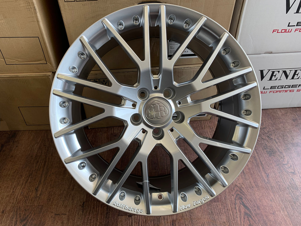 §新品！ロルフハルトゲ X10 RSF BE 19×8.5J+40/9.5J+40 114.3-5H 特選輸入タイヤ 245/40R19(2 ...